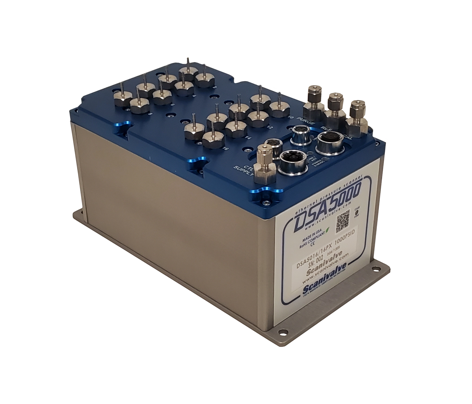 DSA5000 Ethernet Pressure Scanner - Scanivalve